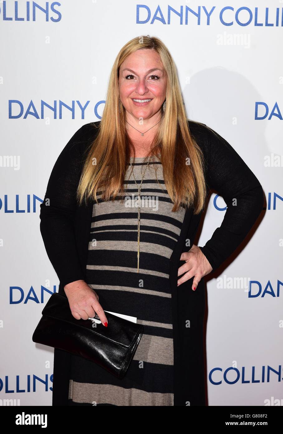 Monica Levinson attending a photocall for new film Danny Collins at the ...