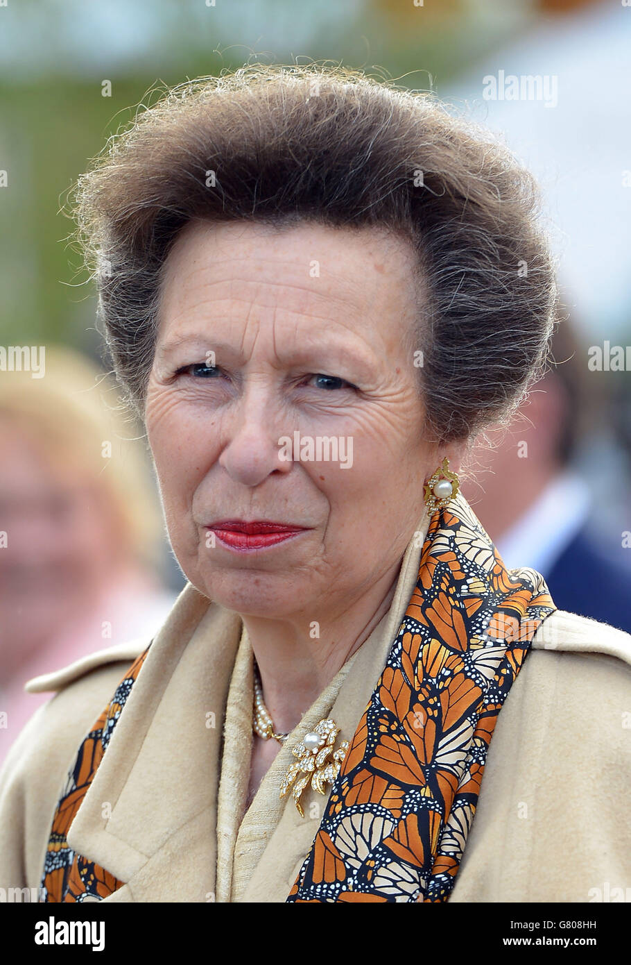 The Princess Royal attends the annual Chelsea Flower show at Royal ...