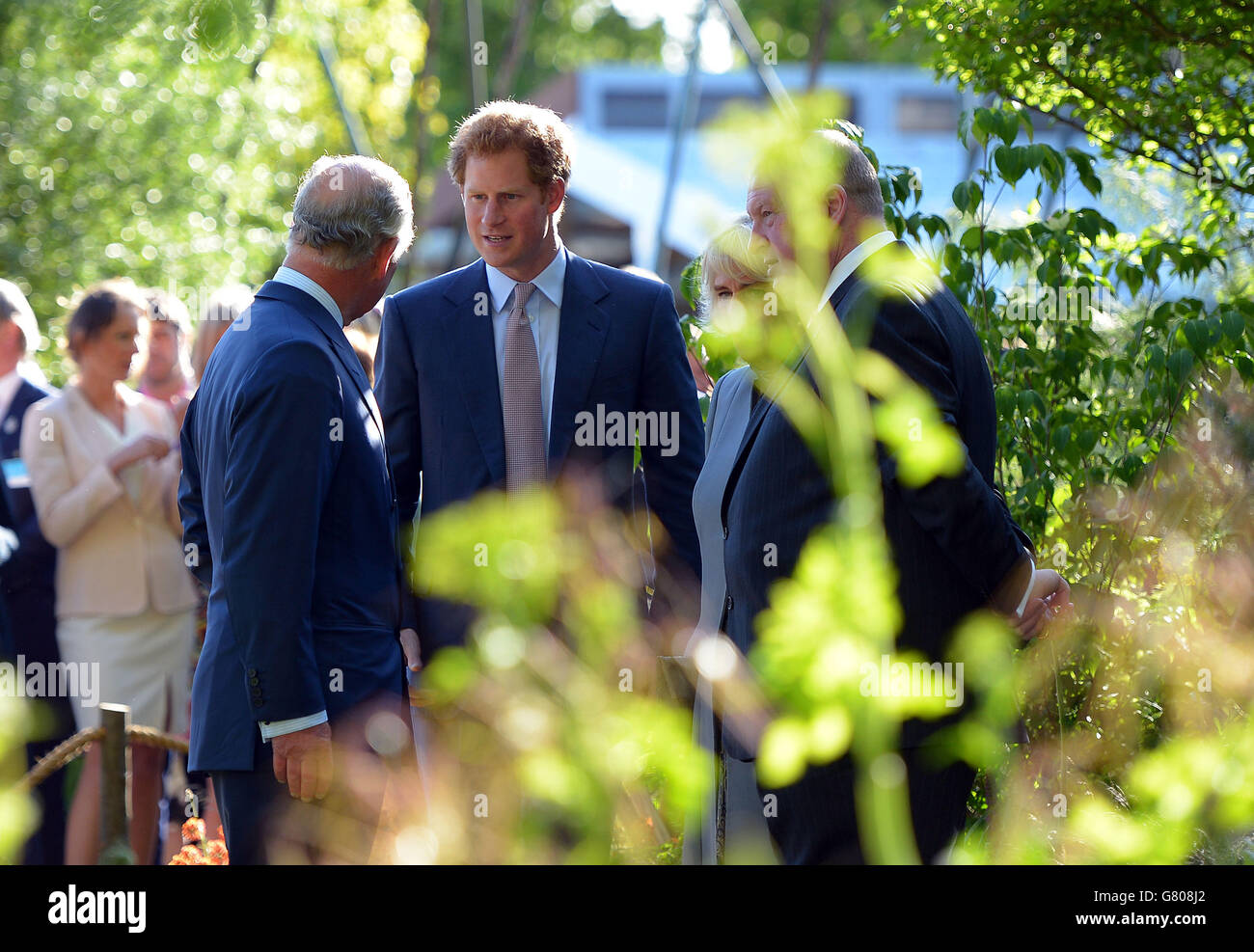 The Prince Of Wales and Prince Harry attend the annual Chelsea Flower ...