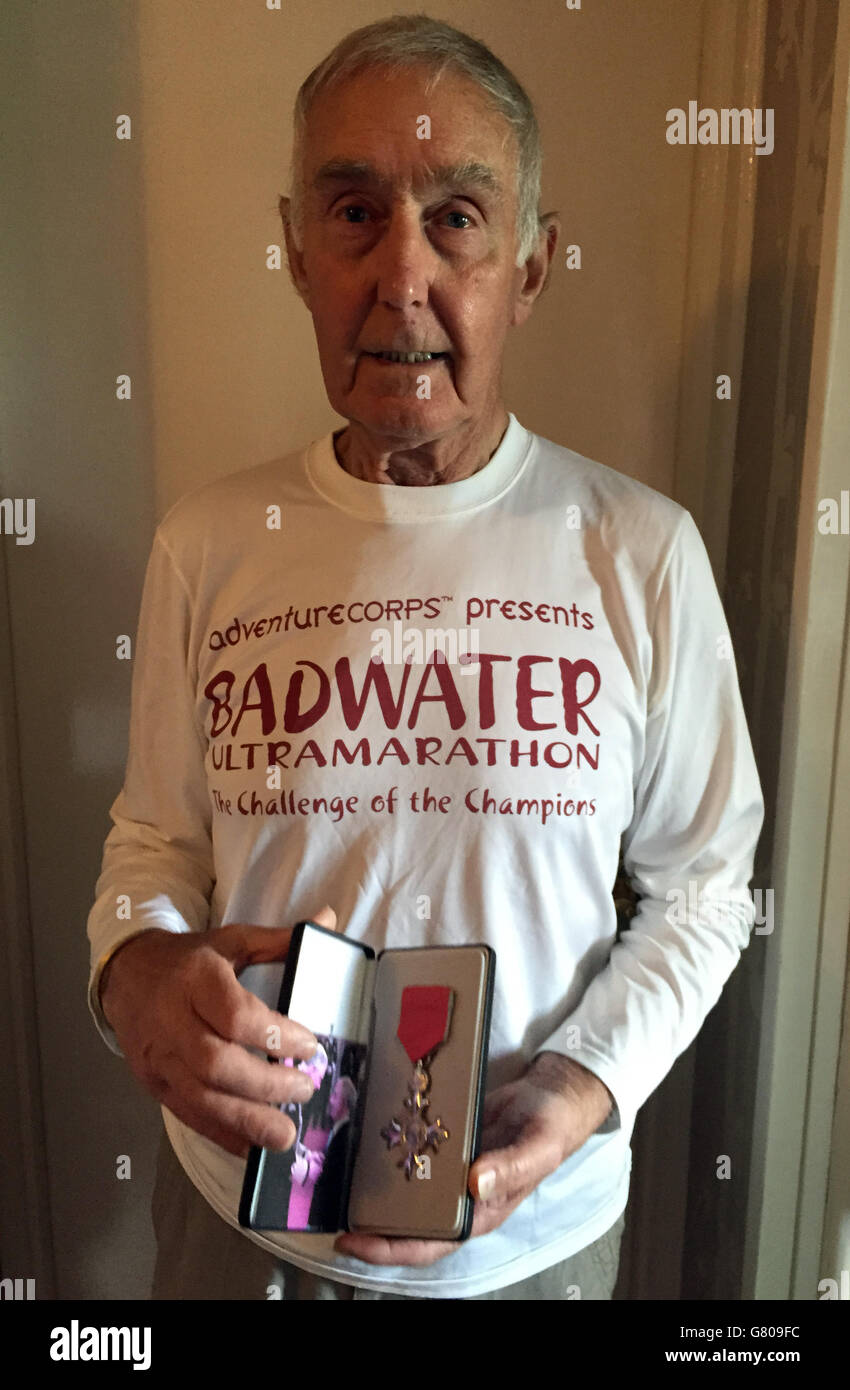 Jack Denness, an 80-year-old grandfather who is hoping to beat his own ...