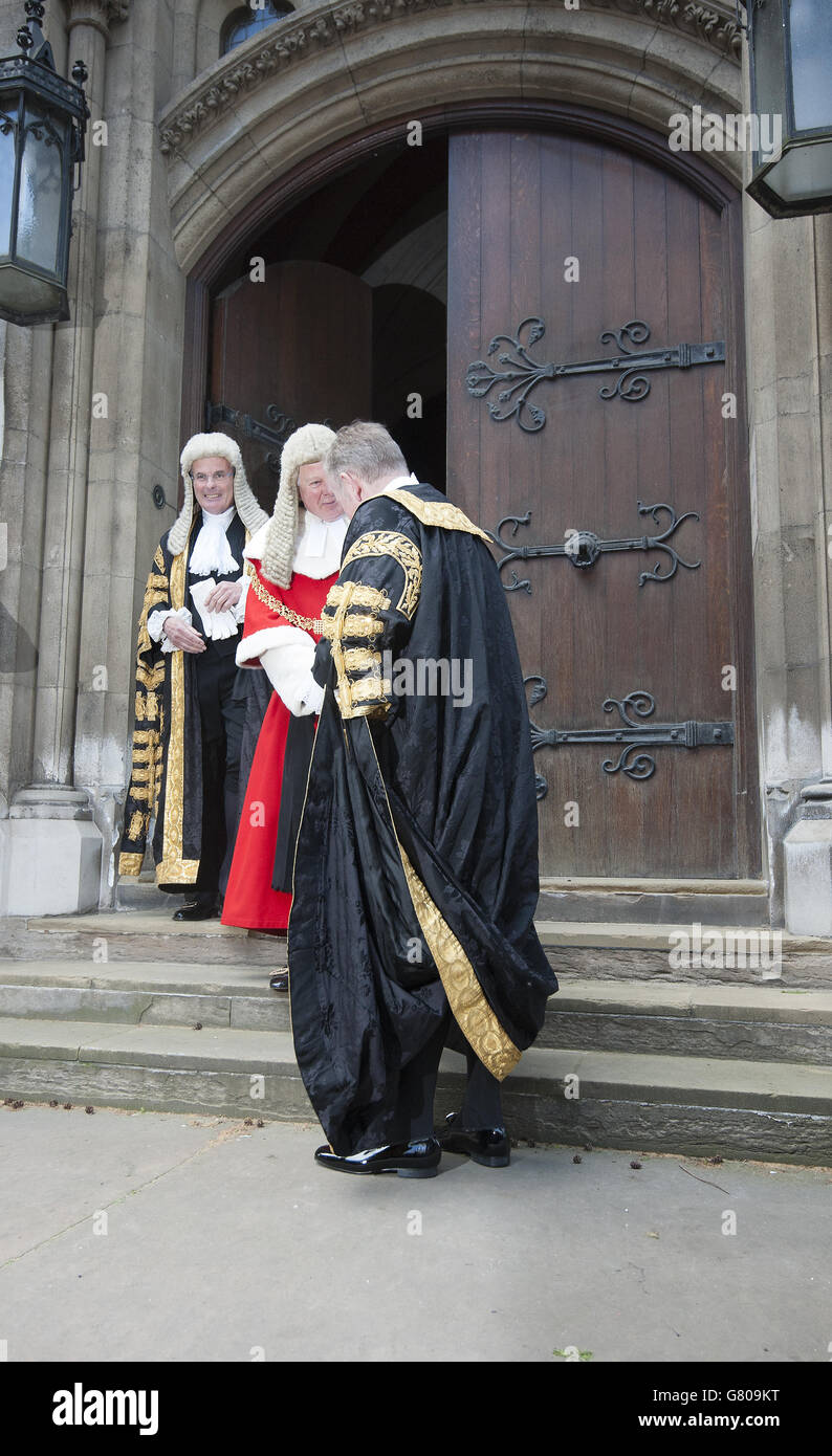 Lord Chancellor swearing in ceremony Stock Photo - Alamy