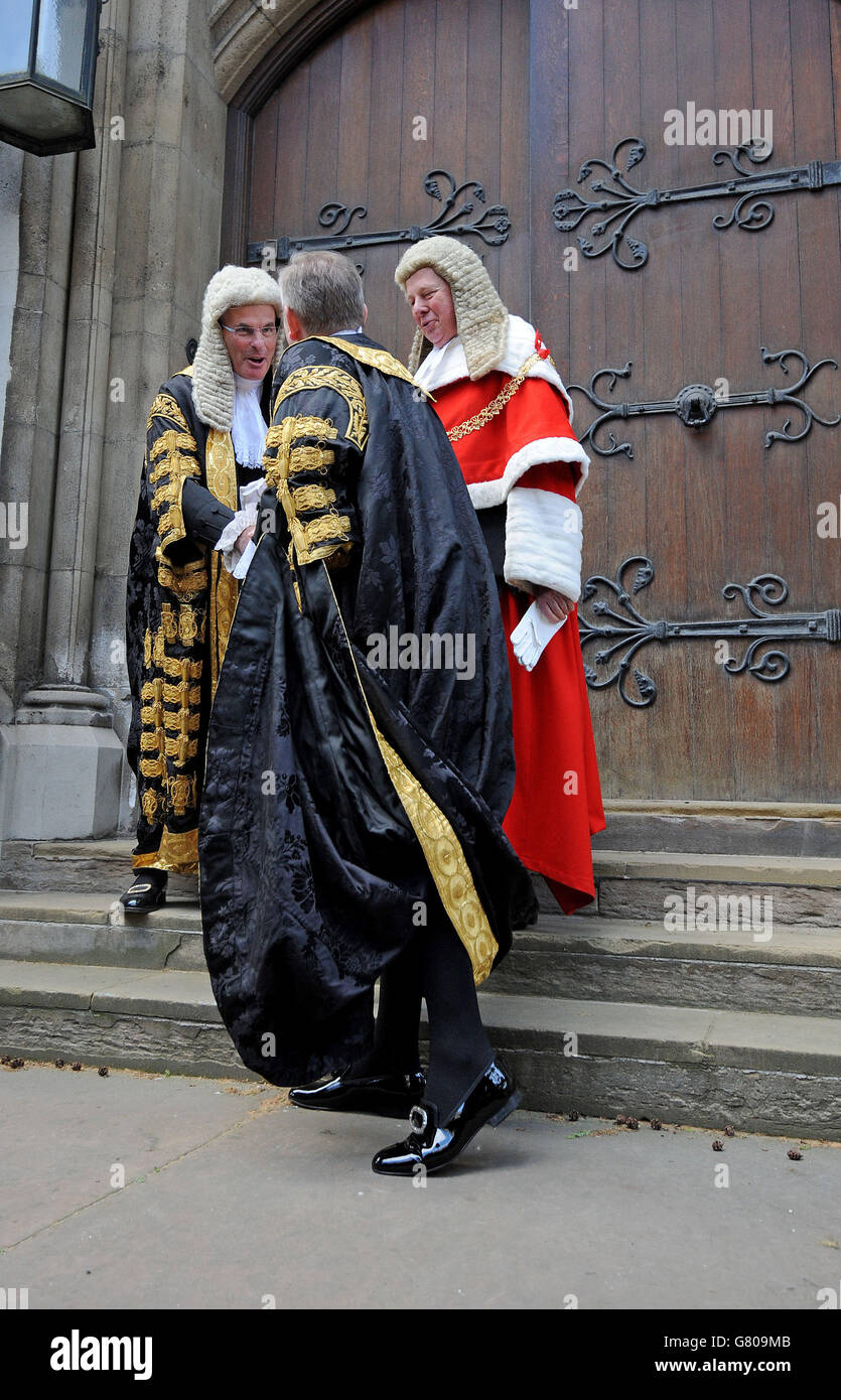 Lord Chancellor swearing in ceremony Stock Photo - Alamy