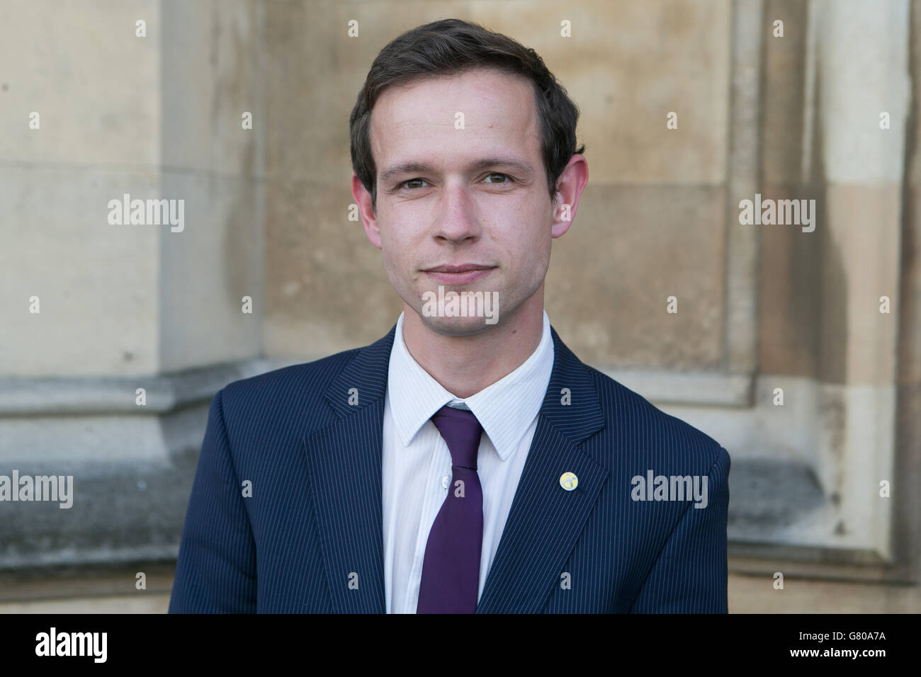 SNP MPs outside Parliament Stock Photo - Alamy