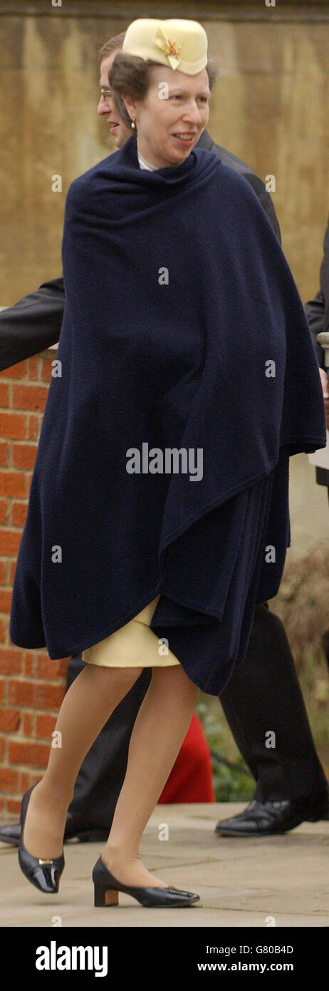 Easter Sunday Service - St Georges Chapel, Windsor Castle Stock Photo ...