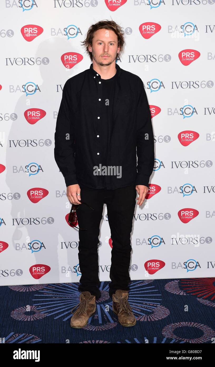 Ben Howard arriving for the 60th annual Ivor Novello Awards, at ...