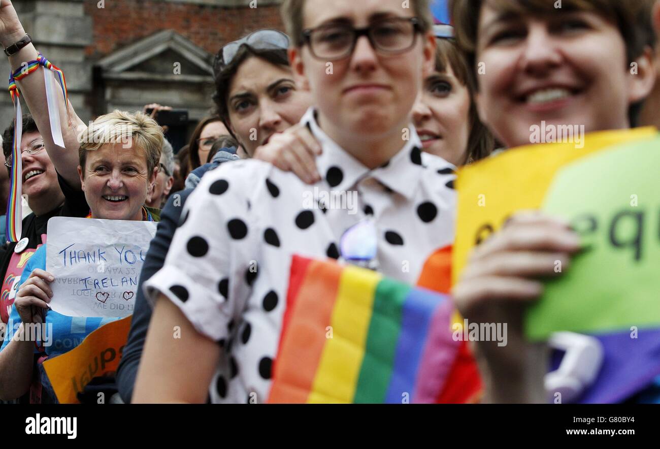 Gay marriage referendum Stock Photo - Alamy