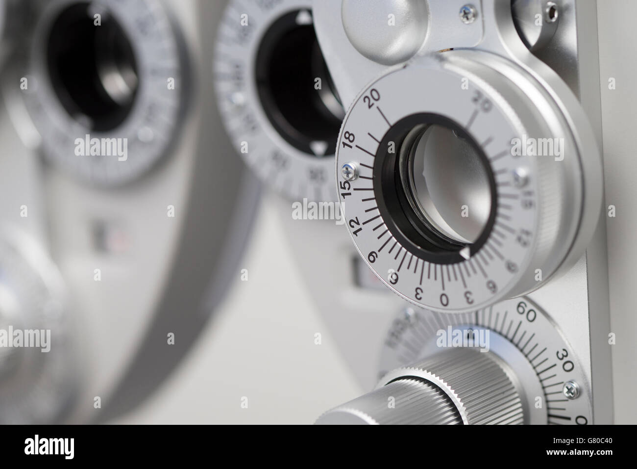 Eye test chart machine hi-res stock photography and images - Alamy