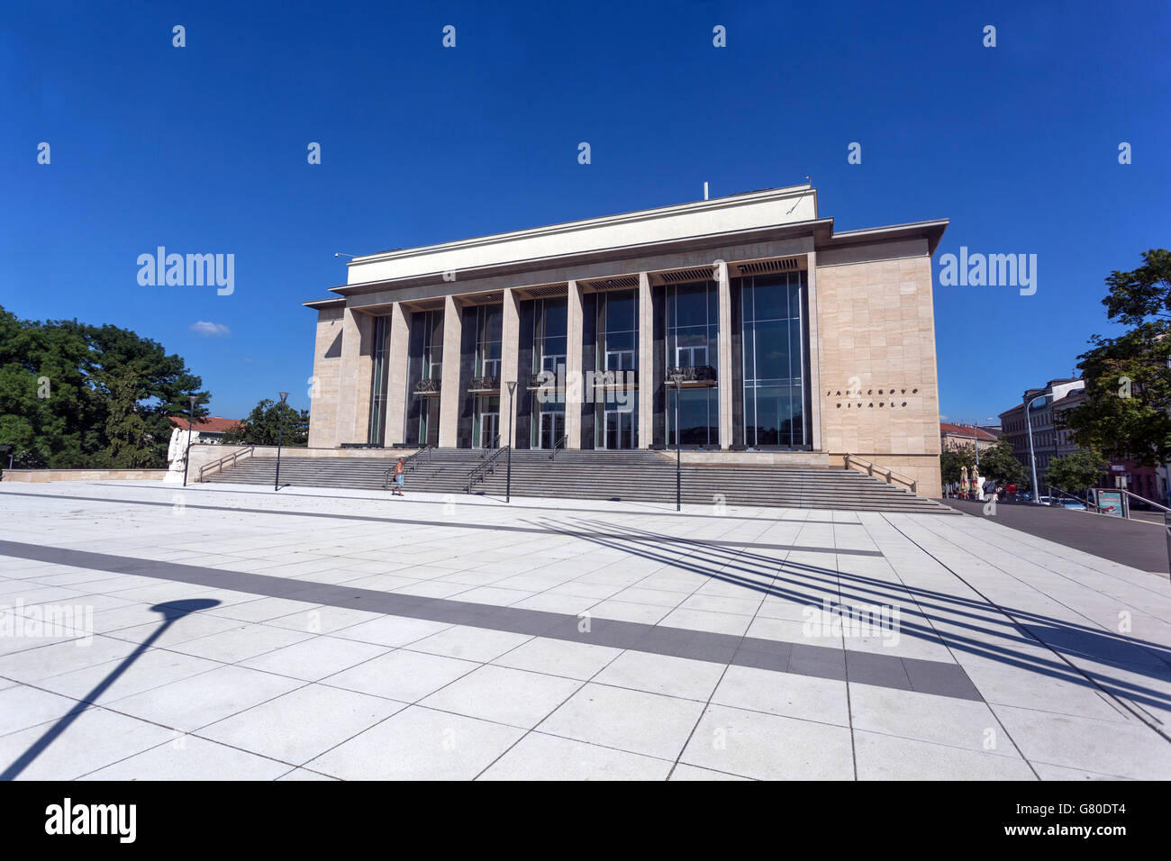 Janacek Theatre, Brno Moravia, Czech Republic Stock Photo - Alamy