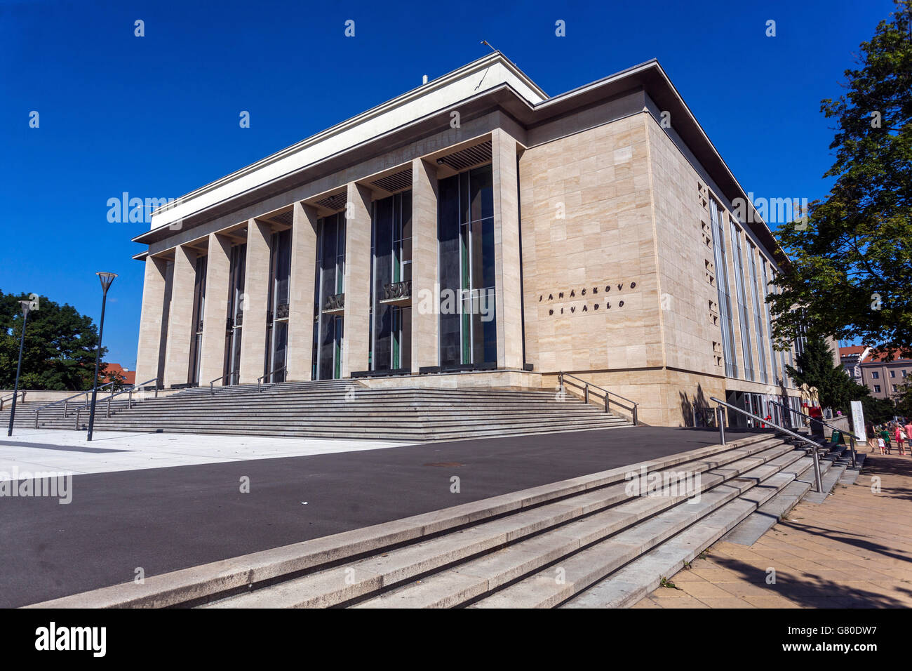 Janacek Theatre, Brno Czech Republic Stock Photo - Alamy