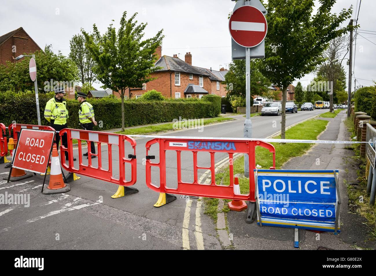 Didcot triple murders Stock Photo - Alamy
