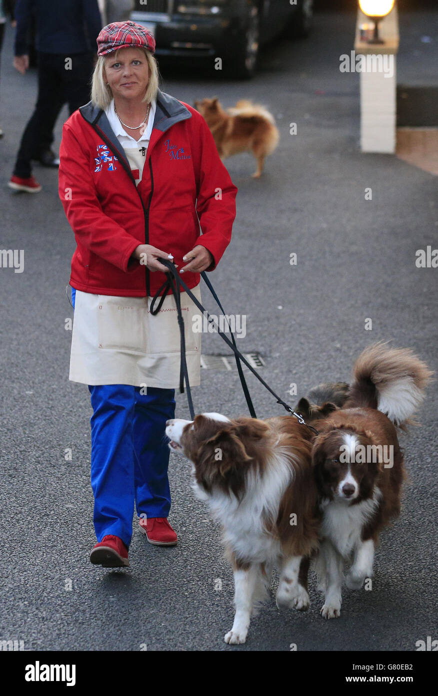 Jules O'Dwyer and her dogs, including Matisse pictured outside Fountain ...