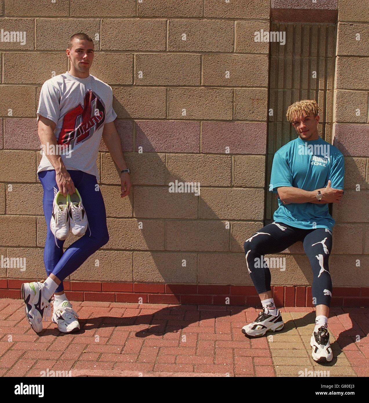 Athletics ian mackie jamie baulch hi-res stock photography and images ...