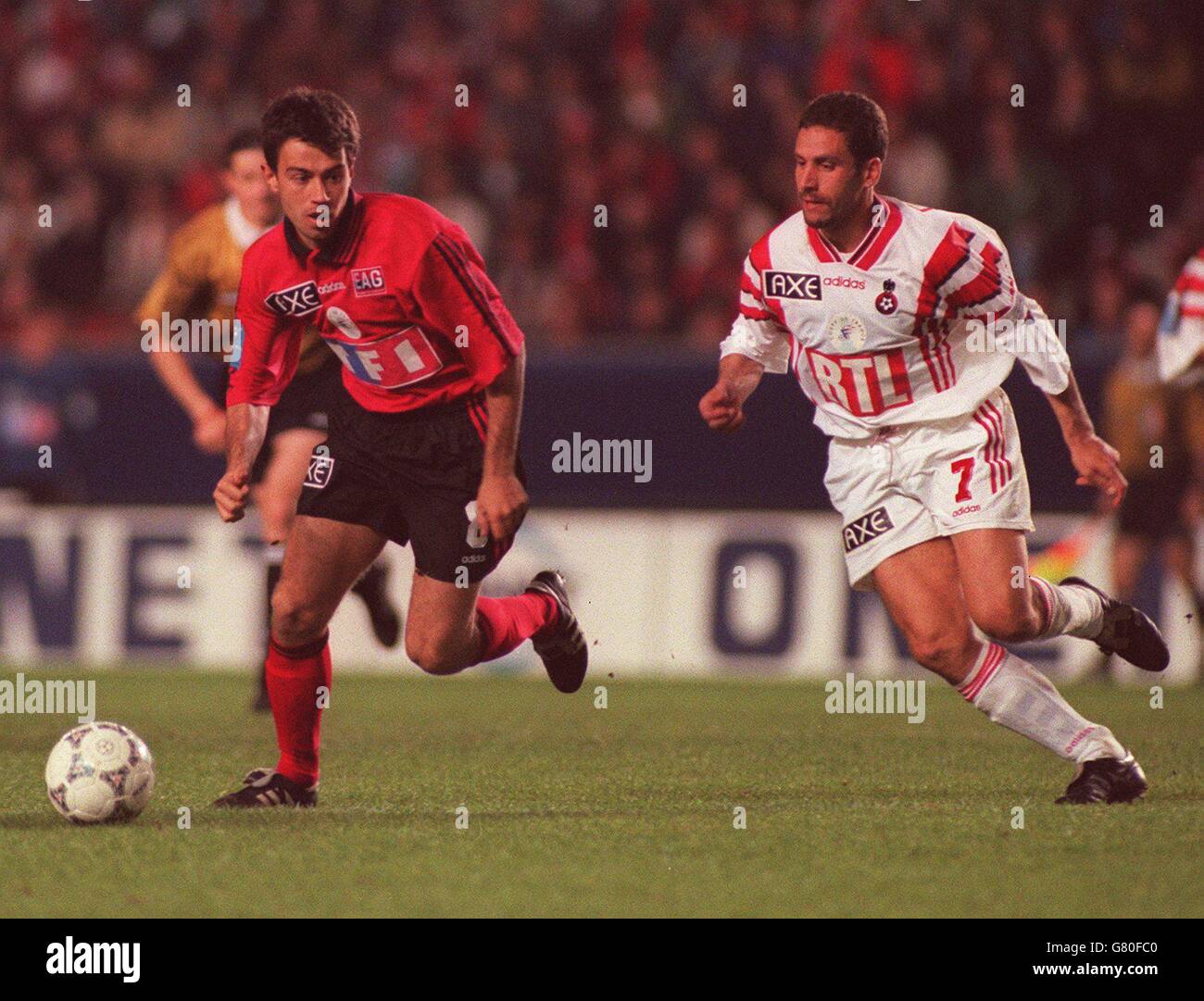 Soccer - French Cup Final - Nice v Guingamp Stock Photo - Alamy