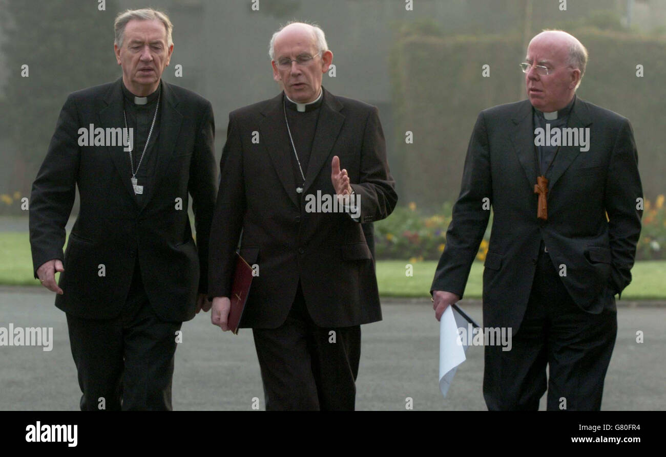 Left to right: Bishop Joseph Duff, The Catholic Primate of All Ireland ...