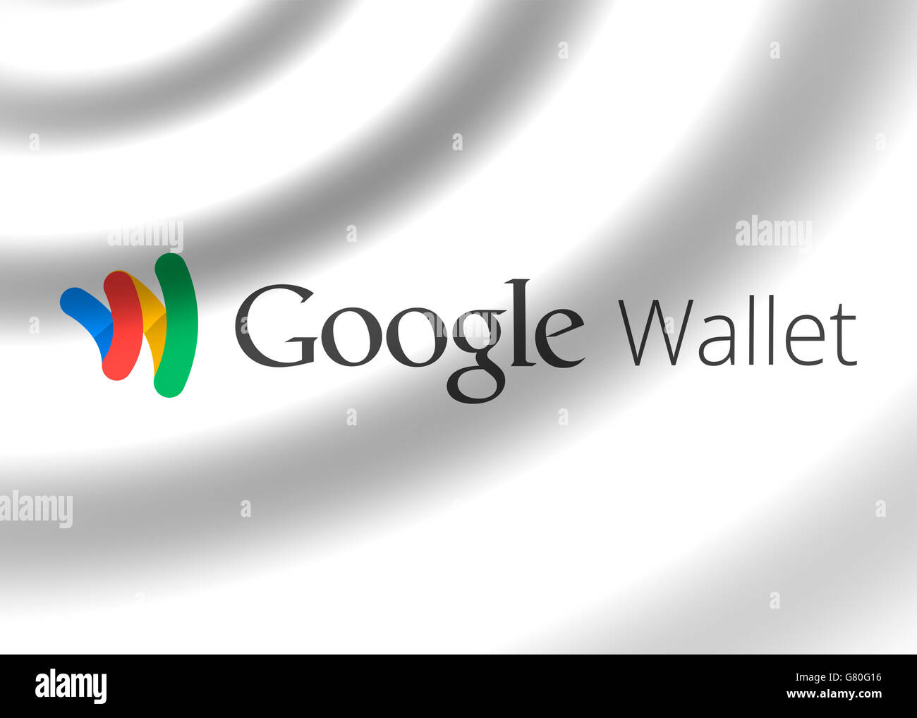 Google Wallet logo flag Stock Photo - Alamy