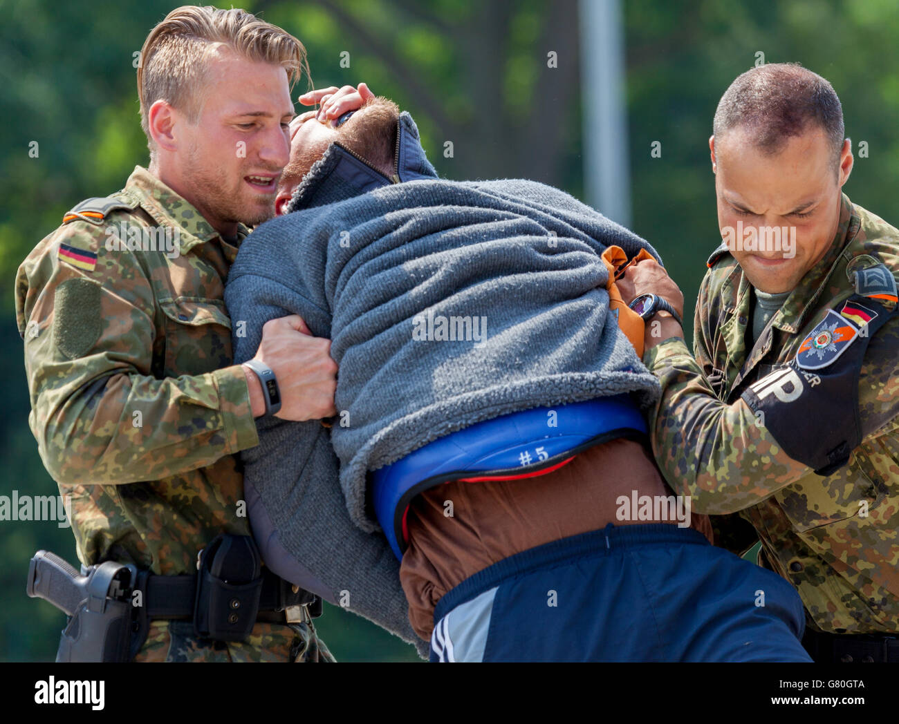 With his german bodyguards hi-res stock photography and images - Alamy