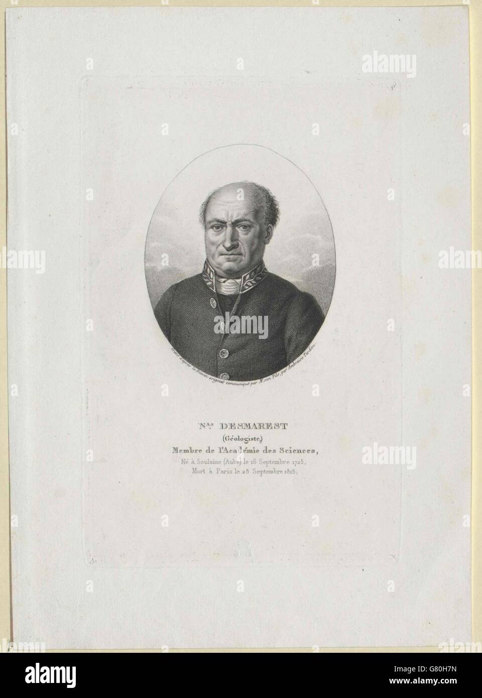 Nicolas desmarest hi-res stock photography and images - Alamy