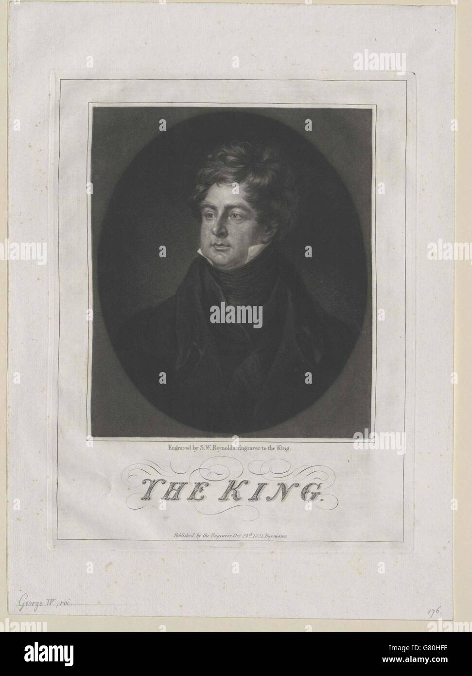 Georg IV., König von England Stock Photo - Alamy