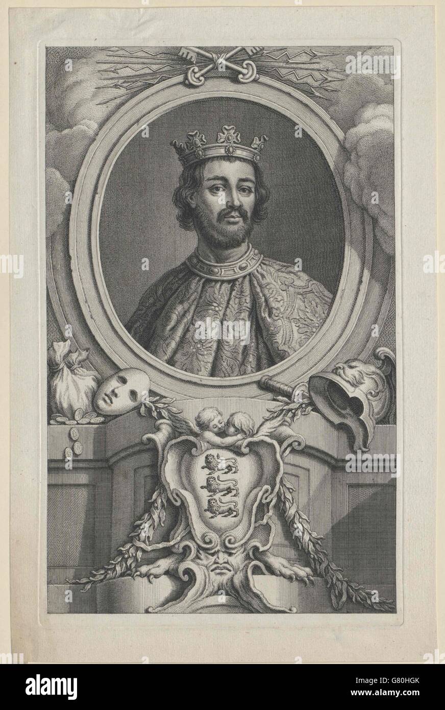 Portrait of henry iii of england hi-res stock photography and images ...
