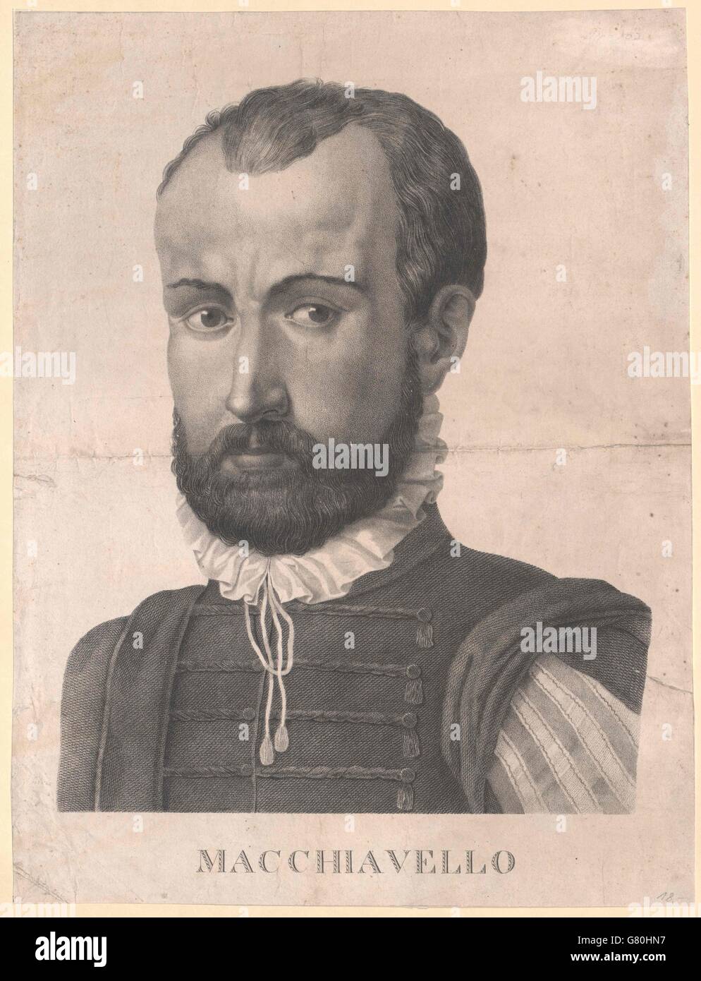 Niccolò machiavelli portrait hi-res stock photography and images - Alamy