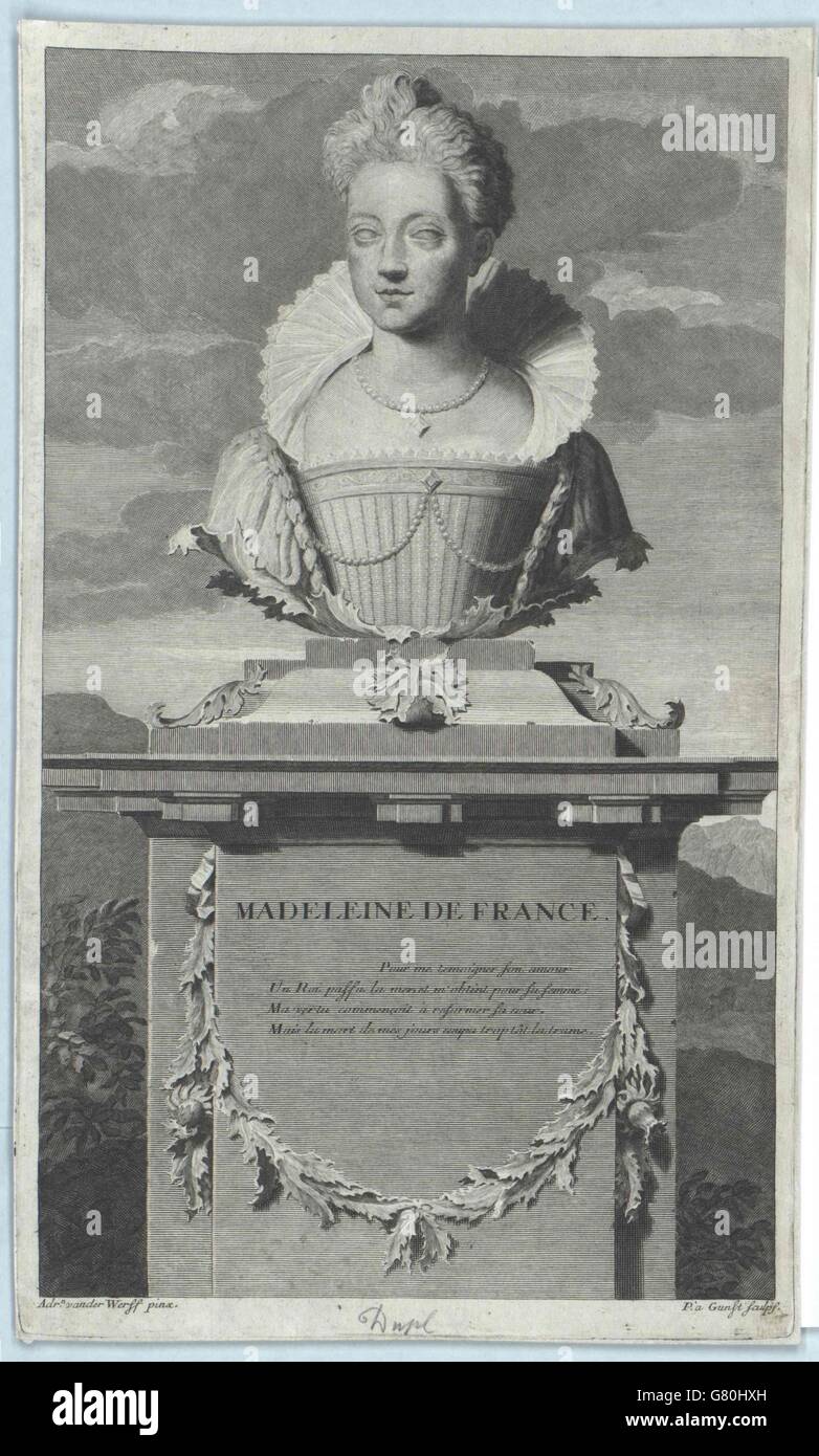 Magdalena, Prinzessin von Frankreich Stock Photo - Alamy