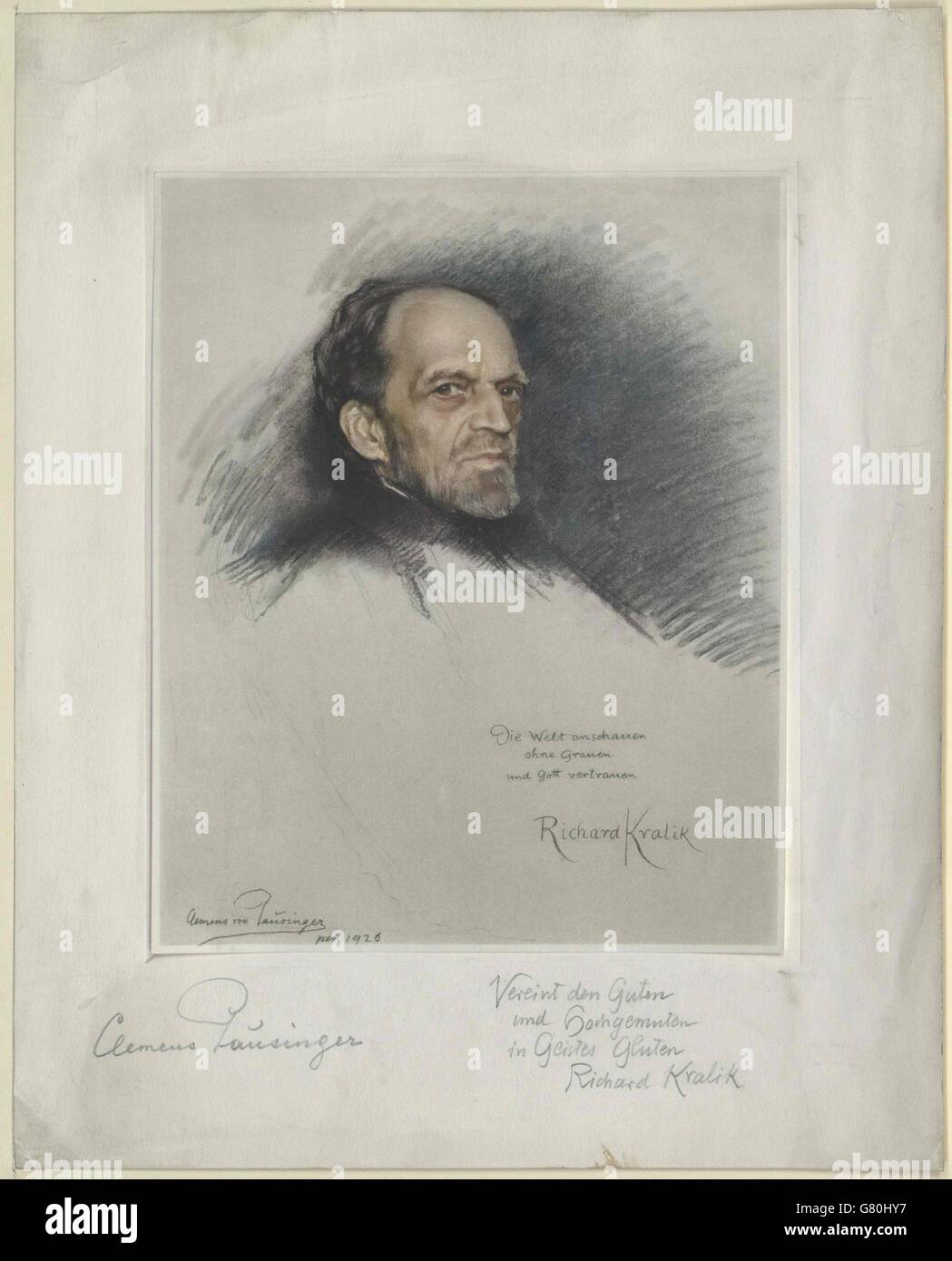 Kralik-Meyrswalden, Richard Ritter Stock Photo - Alamy