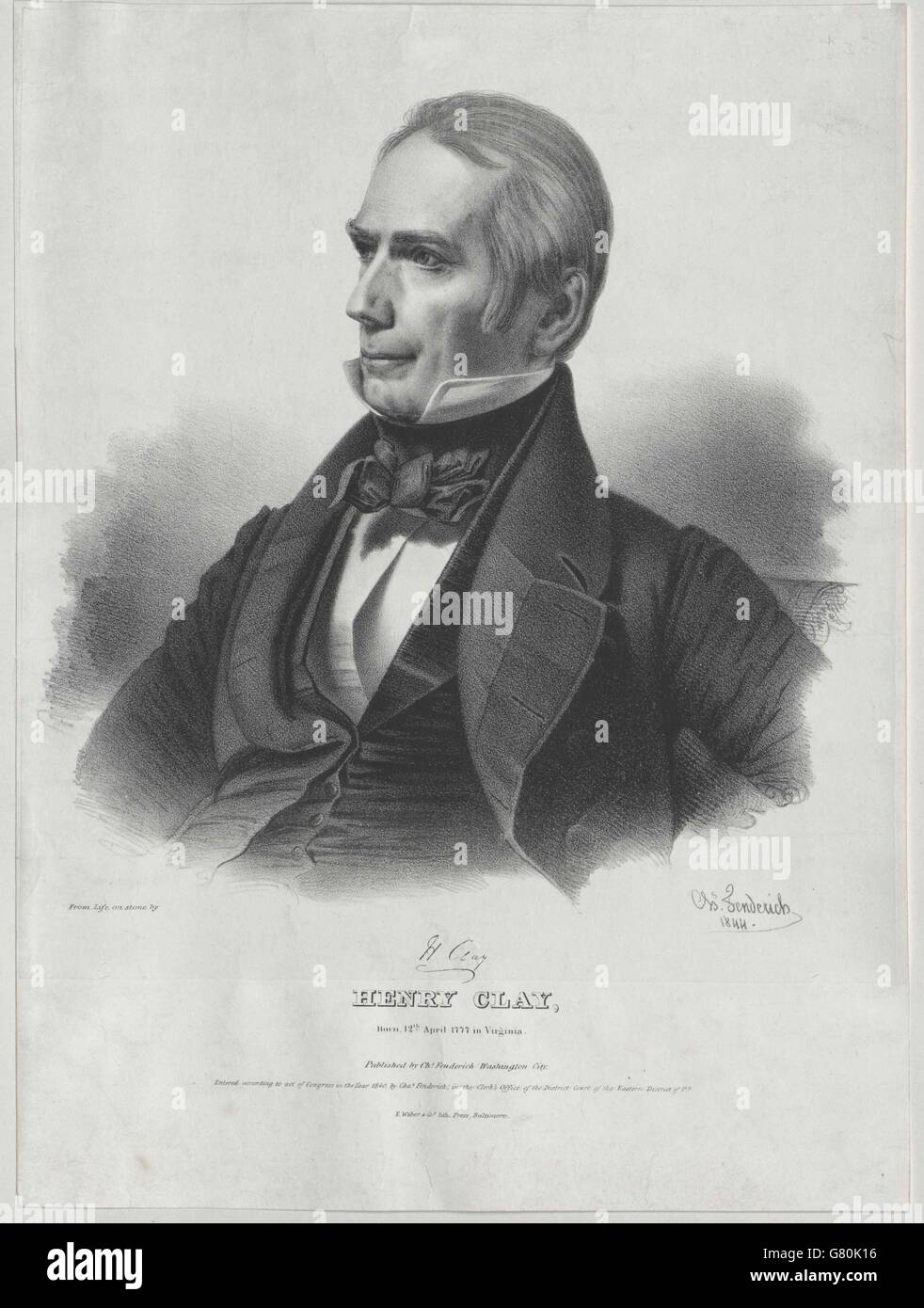 Henry clay portrait hi-res stock photography and images - Alamy