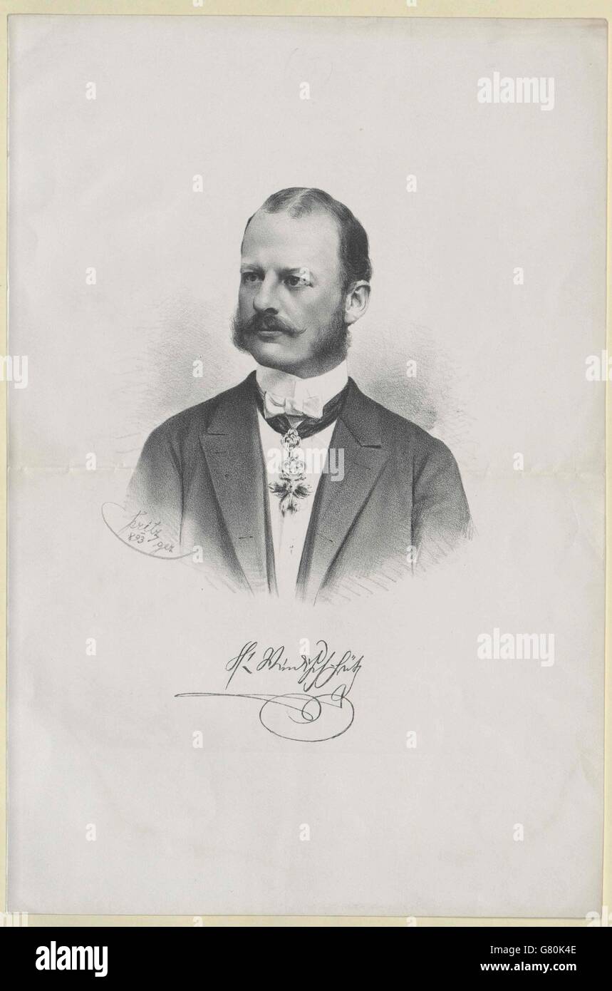 Windischgrätz, Alfred Fürst zu Stock Photo - Alamy