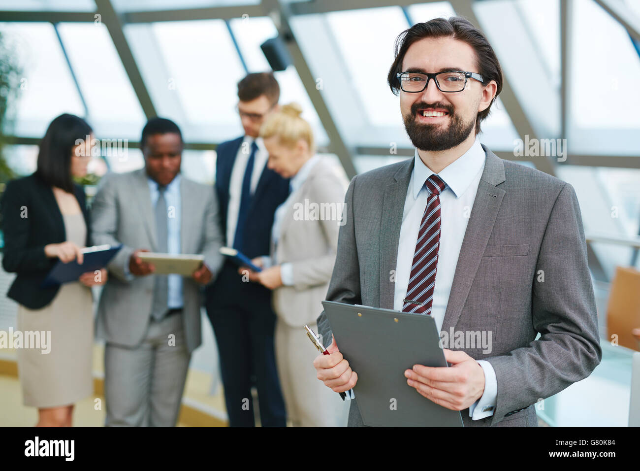 Happy manager hi-res stock photography and images - Alamy