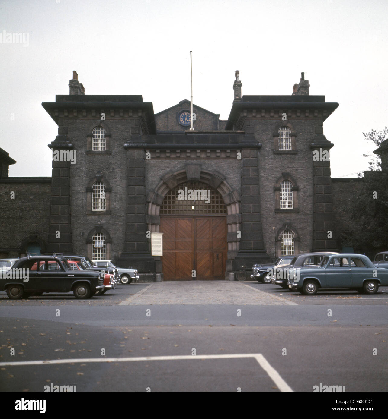 Crime - Wandsworth Prison - South West London. Exterior shot of ...