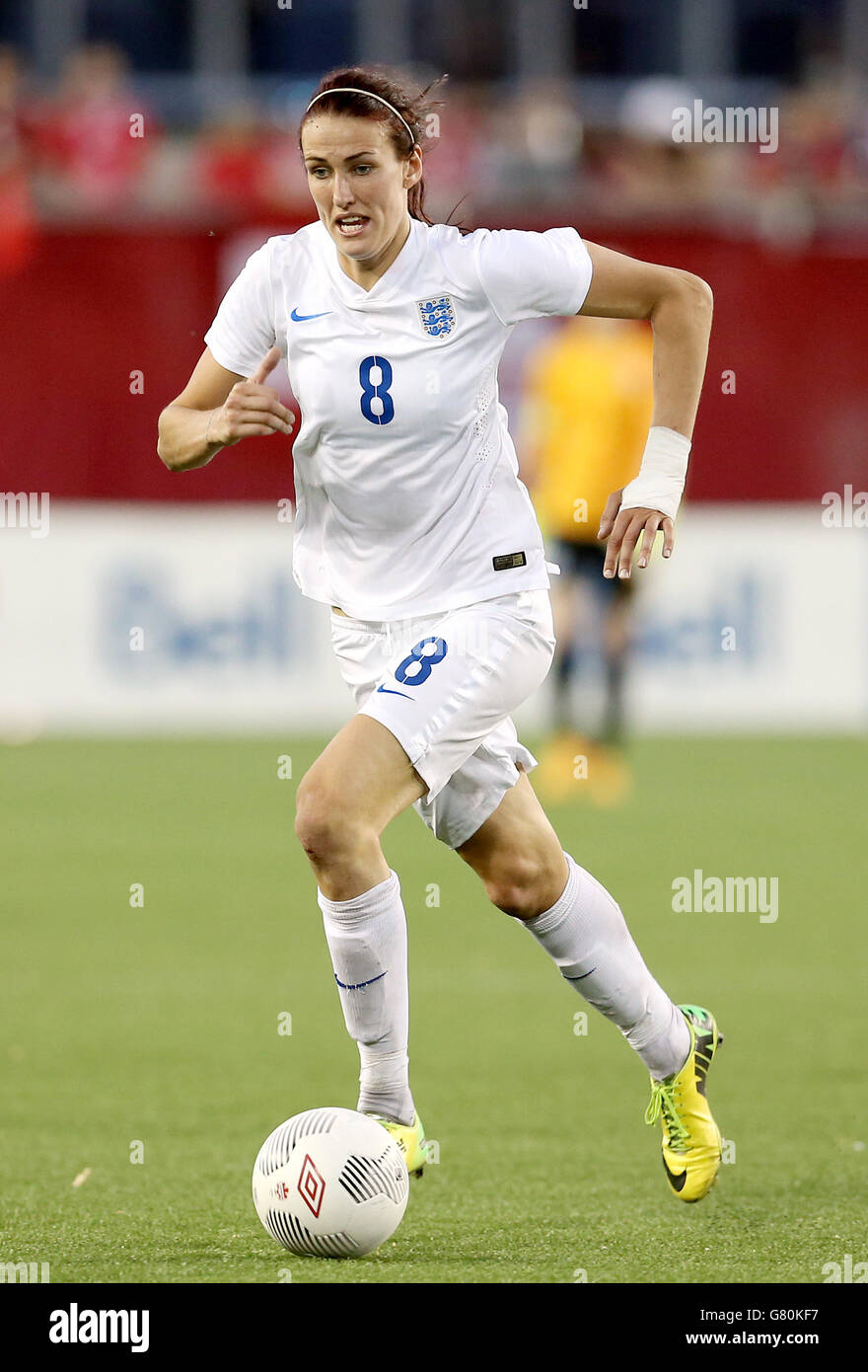 England's Jill Scott during the Women's International Friendly match ...