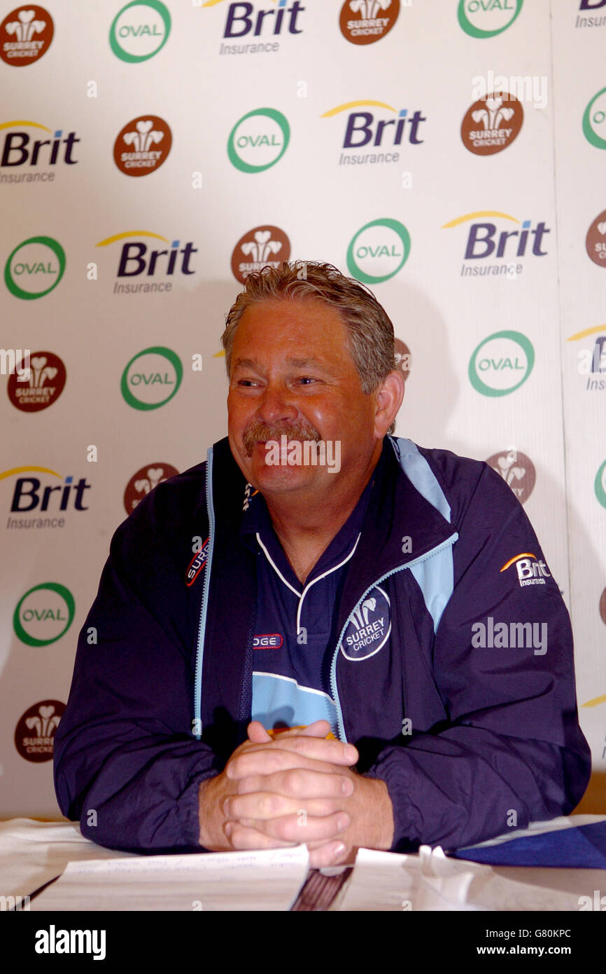 Cricket - Surrey County Cricket Club - Press Day - The Brit Oval ...