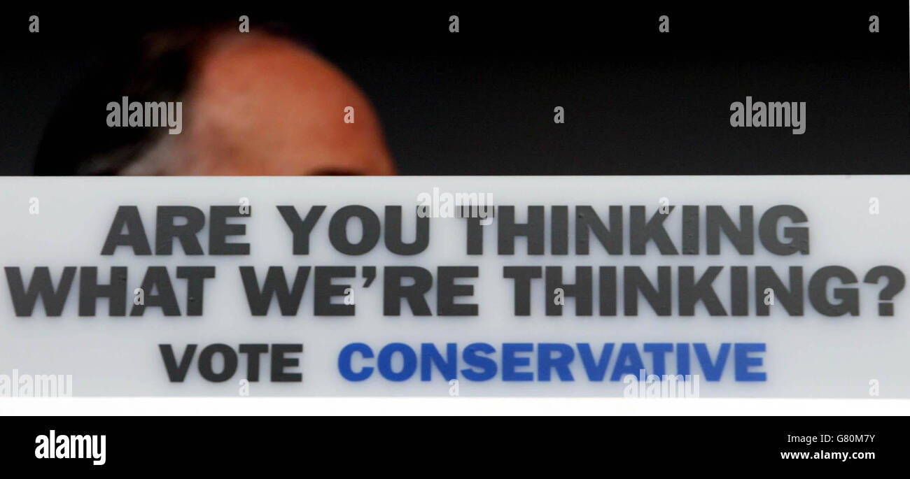 General Election Campaign 2005 - London Stock Photo - Alamy