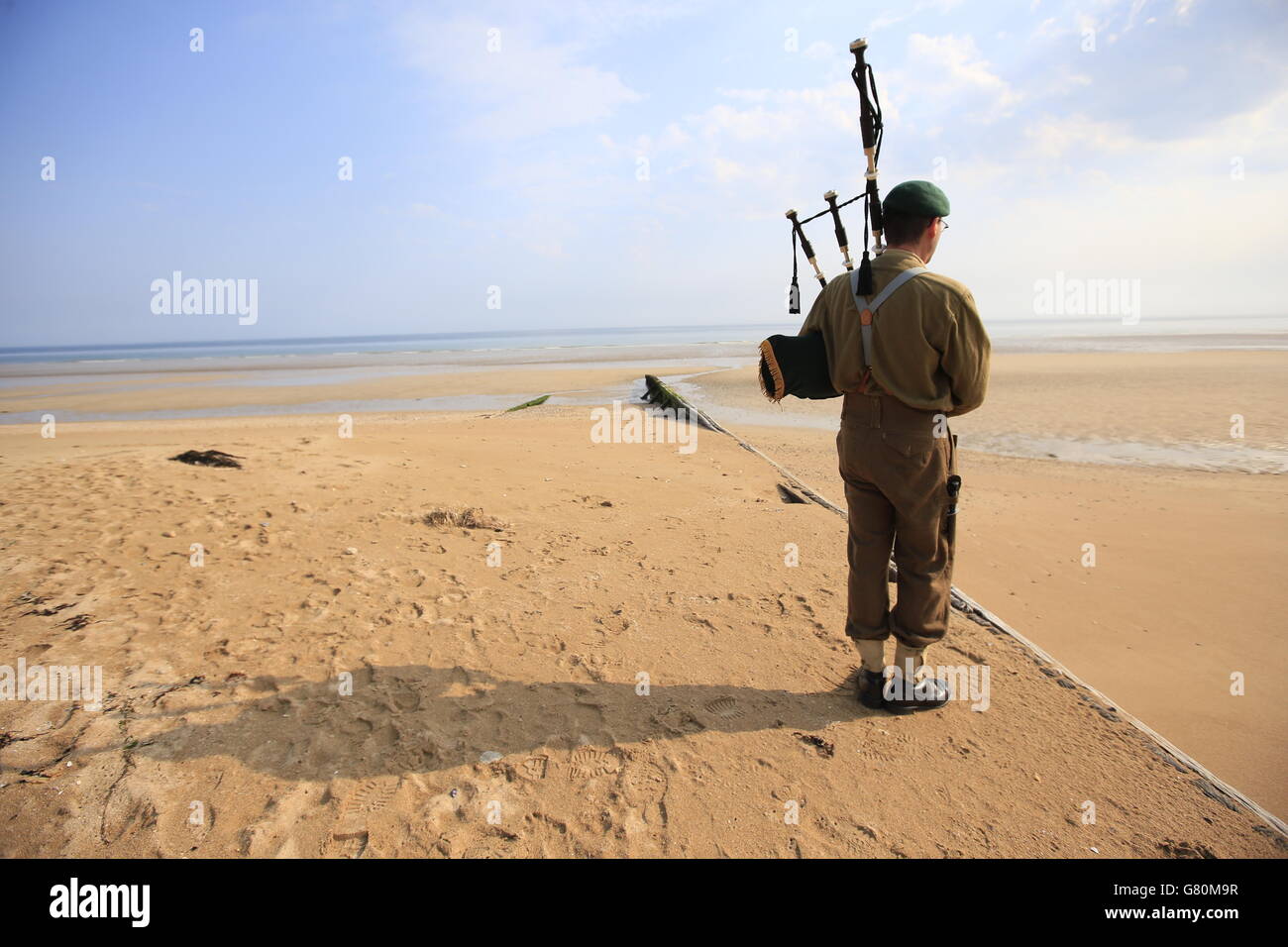 D-Day memorial 71st anniversary Stock Photo - Alamy