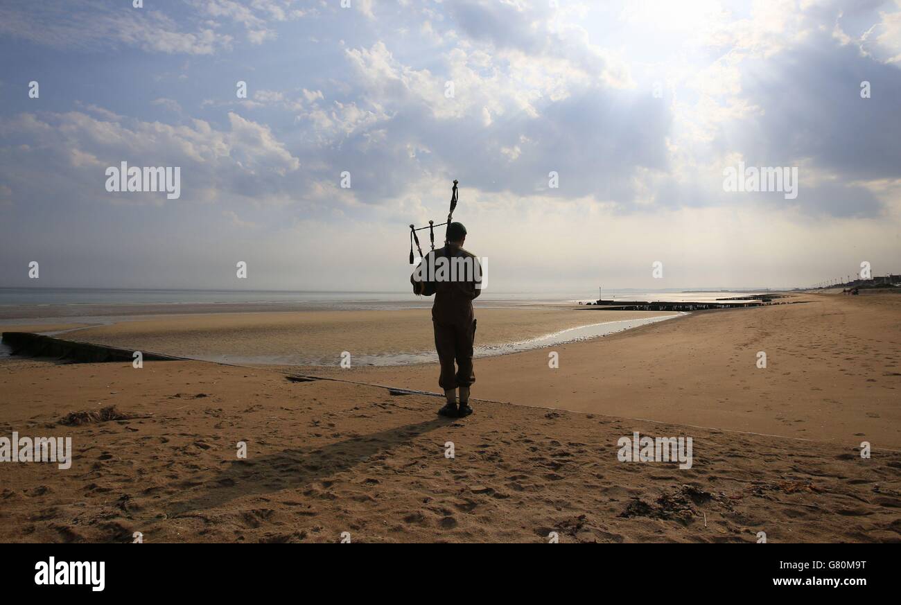D-Day memorial 71st anniversary Stock Photo - Alamy
