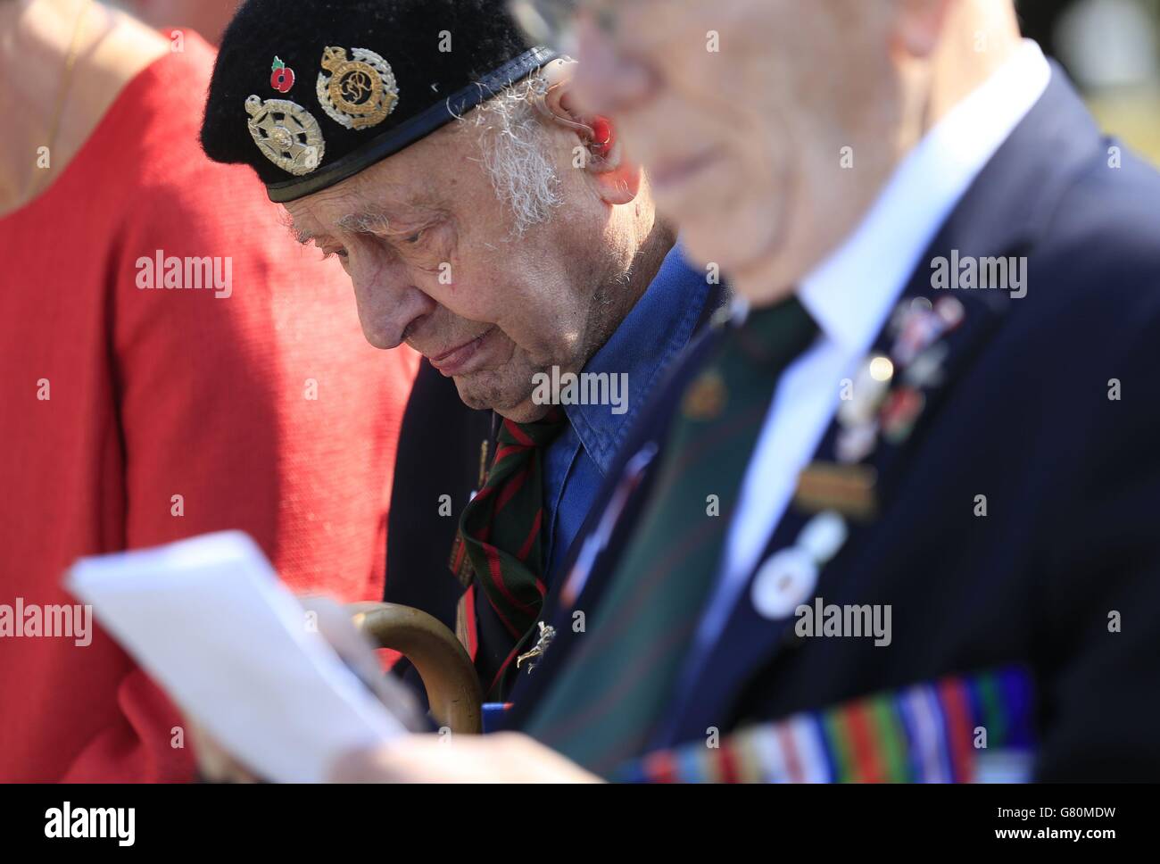 D-Day memorial 71st anniversary Stock Photo - Alamy