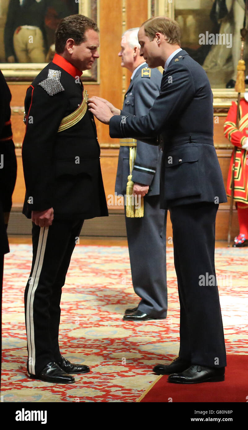 Lieutenant Colonel Richard Slack, The Royal Lancers, is made an OBE ...