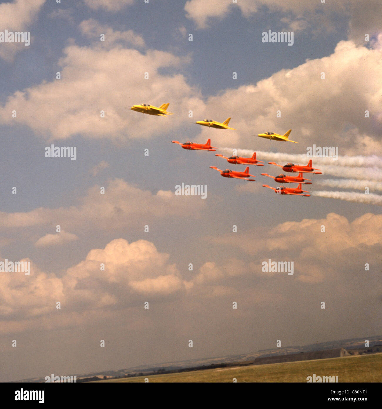 Military - RAF Flying School - Little Rissington, Gloucestershire Stock ...