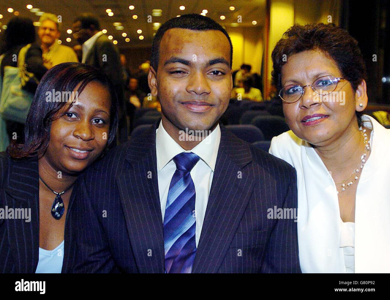 Private Johnson Beharry, who was awarded the VC medal, with his wife ...