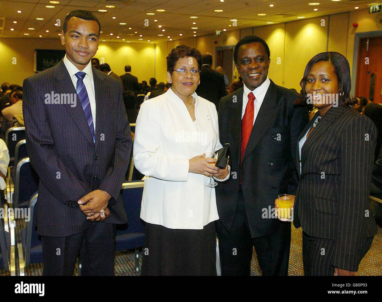 Private Johnson Beharry - reception Stock Photo - Alamy