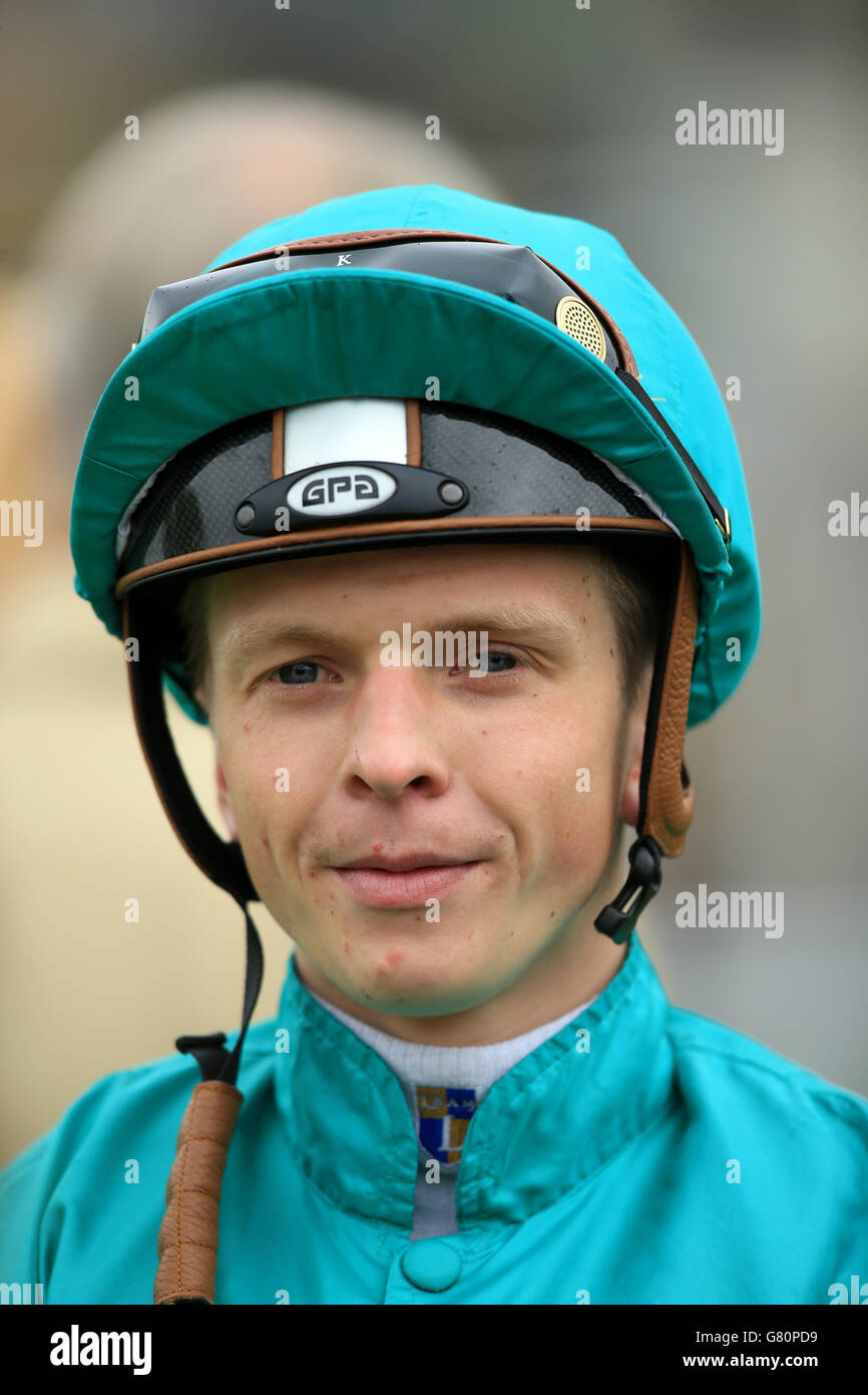 Jockey David Probert during day two of the May Festival 2015 at ...