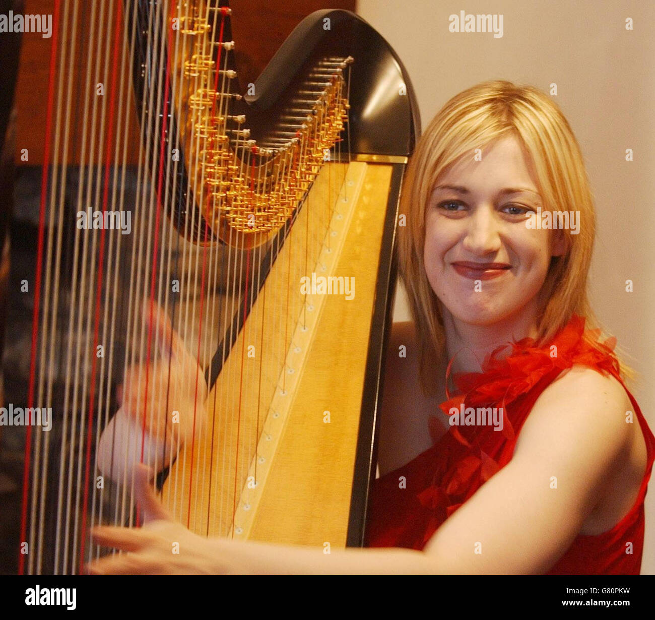 Jemima Phillips, 23, a harpist, who will play at the Prince of Wales's ...
