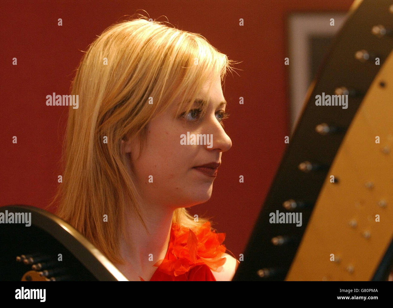 Jemima Phillips, 23, a harpist, who will play at the Prince of Wales's ...