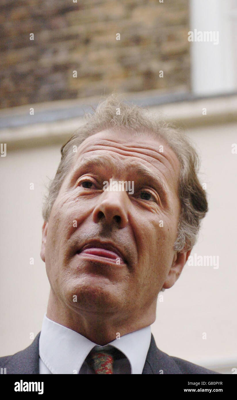 Former Conservative Party Deputy Chairman Howard Flight Stock Photo - Alamy