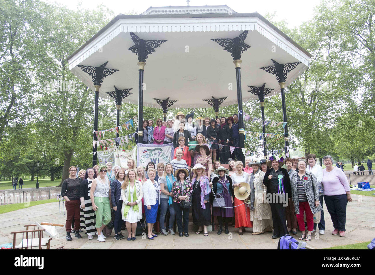 WI centenary celebrations Stock Photo - Alamy