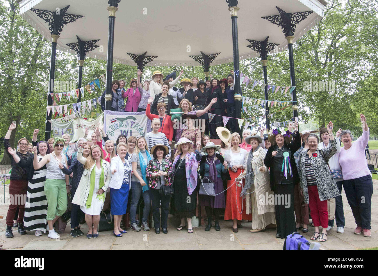 WI centenary celebrations Stock Photo - Alamy