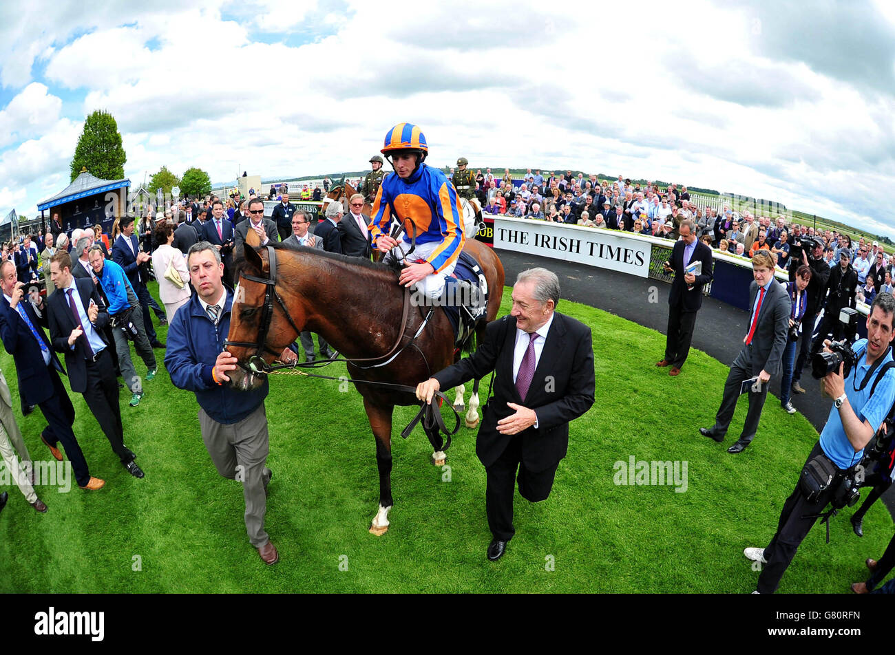 Ryan Moore on Gleneagles after winning the Tattersalls Irish 2,000 ...