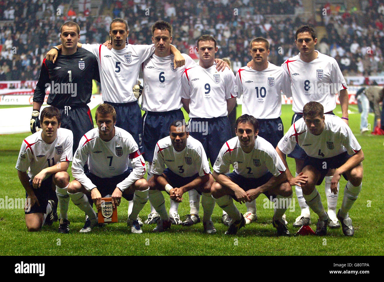 Soccer - FIFA World Cup 2006 Qualifier - Group Six - England v ...