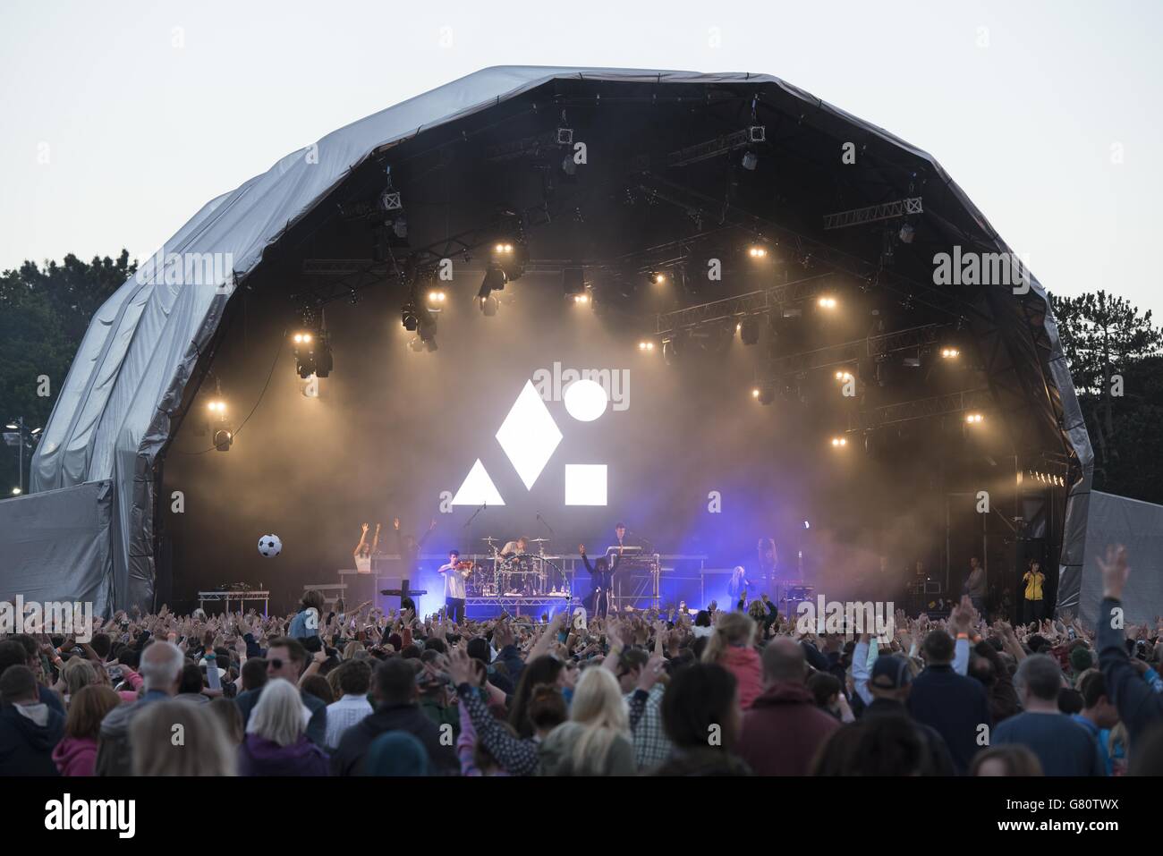 Clean bandit perform hi-res stock photography and images - Alamy
