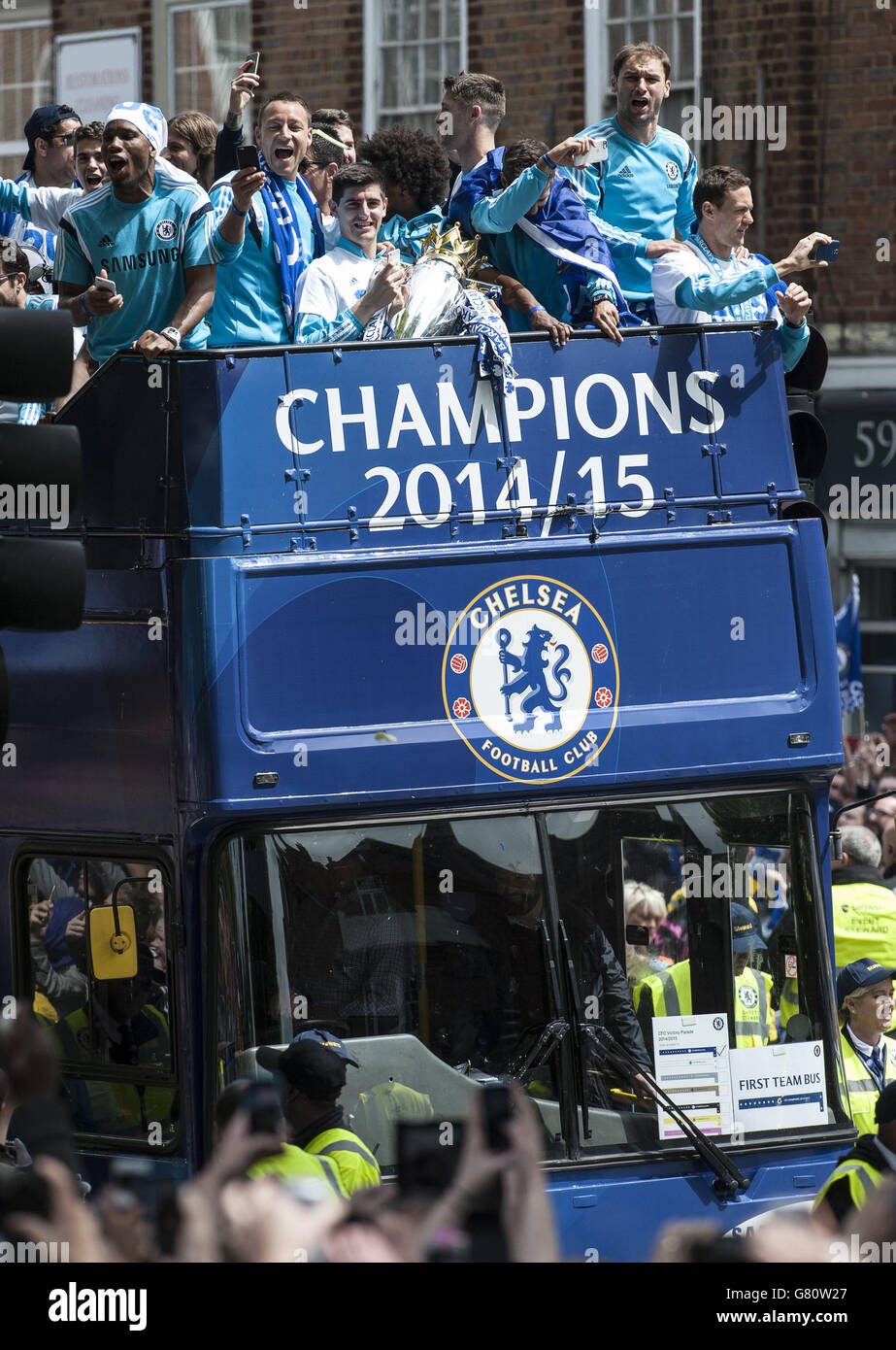 Chelsea winners parade hi-res stock photography and images - Alamy